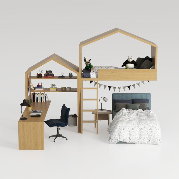 Homestyler 3D Models Library: Realistic 3D Models and 2D Textures for ...